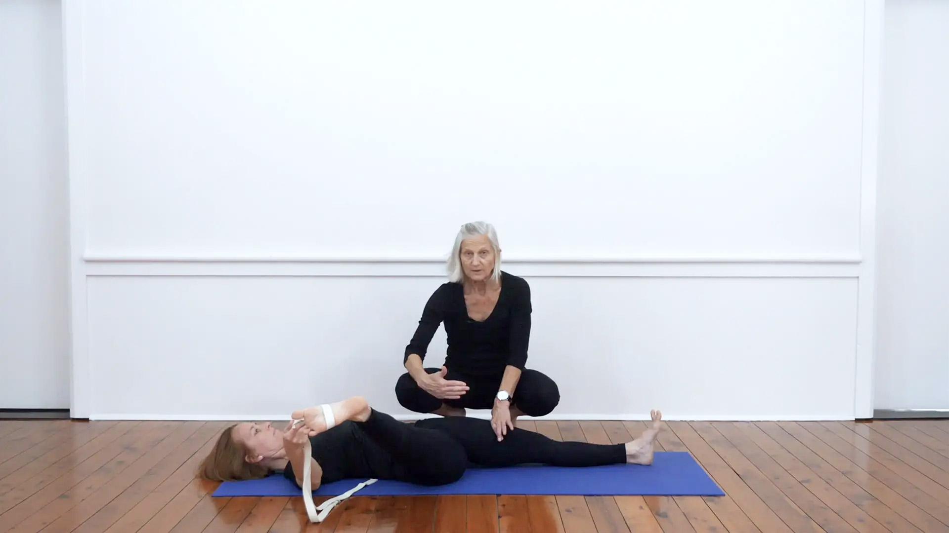 Supta Padangusthasana 2 - Yoga Vastu