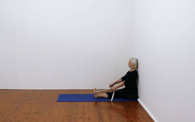 Seated Forward Bend (Paschimottanasana) | Iyengar Yoga