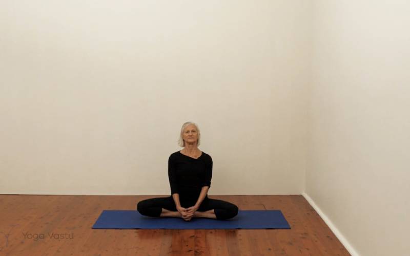 Reverse Prayer Pose (Paschima Namaskar) | Iyengar Yoga