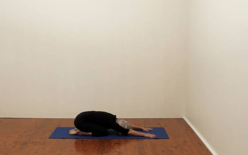 Reverse Prayer Pose (Paschima Namaskar) | Iyengar Yoga