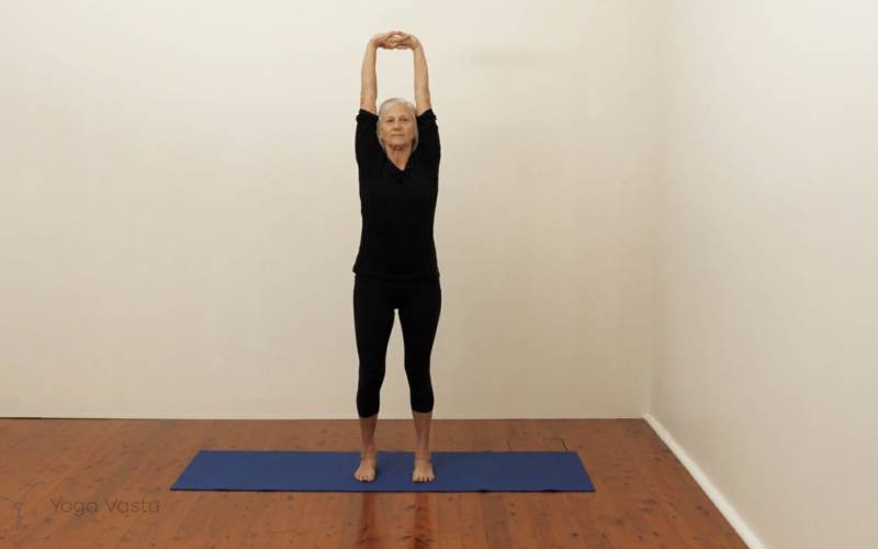 Reverse Prayer Pose (Paschima Namaskar) | Iyengar Yoga