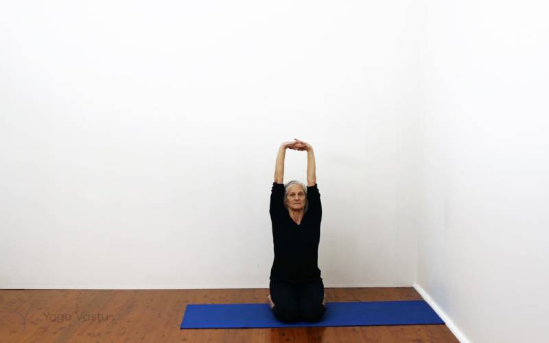 Reverse Prayer Pose (Paschima Namaskar) | Iyengar Yoga