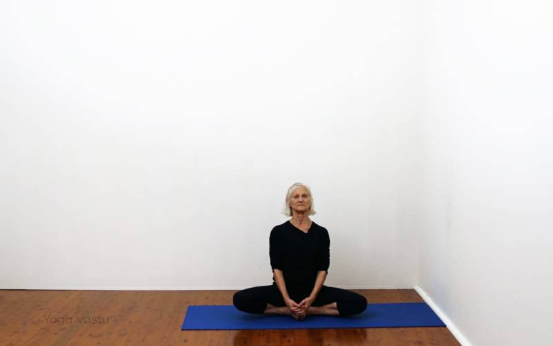 Reverse Prayer Pose (Paschima Namaskar) | Iyengar Yoga