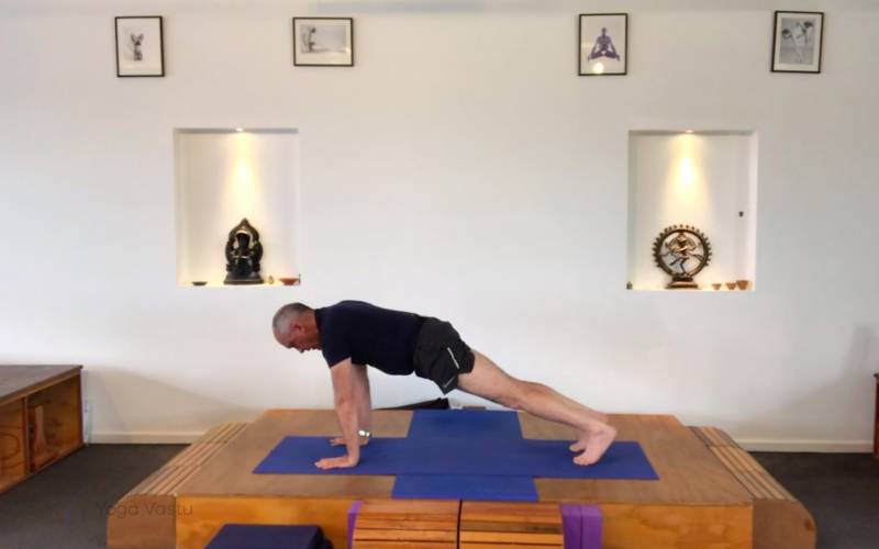 Reverse Prayer Pose (Paschima Namaskar) | Iyengar Yoga