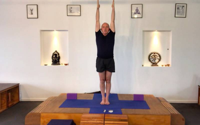 Reverse Prayer Pose (Paschima Namaskar) | Iyengar Yoga