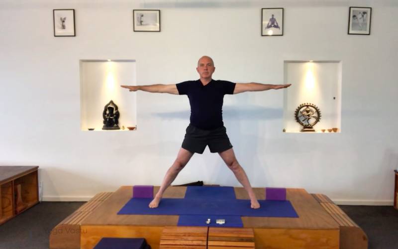 Reverse Prayer Pose (Paschima Namaskar) | Iyengar Yoga