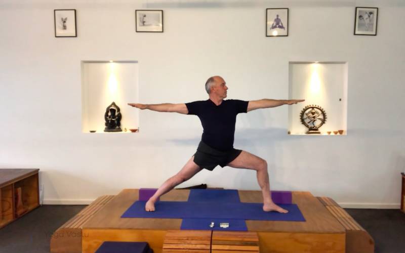 Reverse Prayer Pose (Paschima Namaskar) | Iyengar Yoga