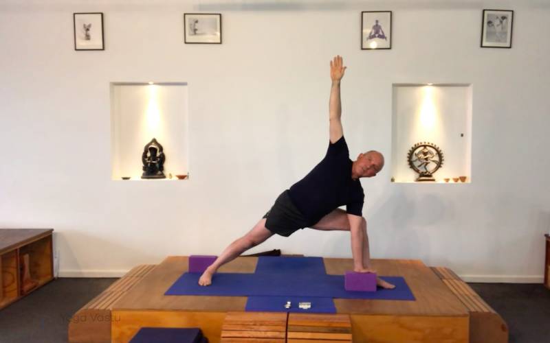 Reverse Prayer Pose (Paschima Namaskar) | Iyengar Yoga
