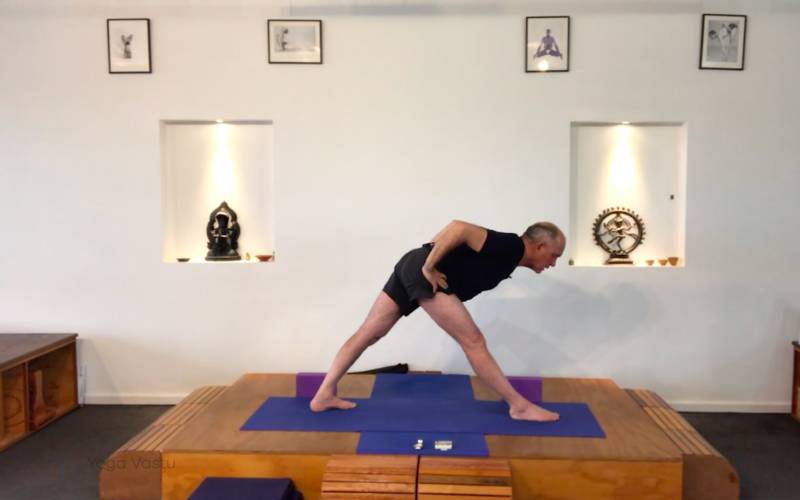 Reverse Prayer Pose (Paschima Namaskar) | Iyengar Yoga