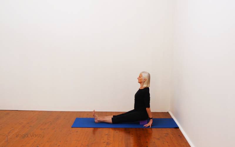 Reverse Prayer Pose (Paschima Namaskar) | Iyengar Yoga