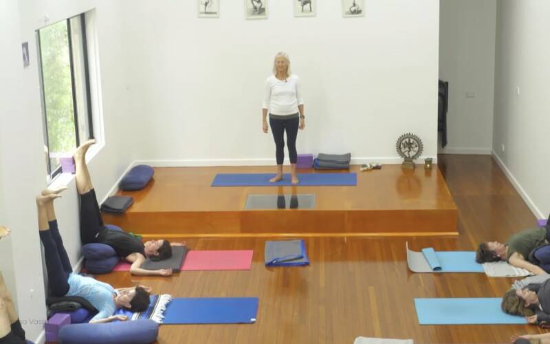 Iyengar Yoga Videos Pranayama And Restorative Asanas Yoga Vastu