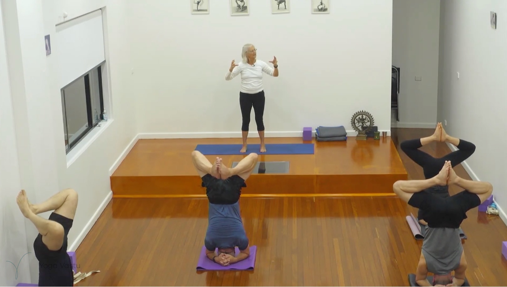 Inversions with Standing and Seated Poses - Yoga Vastu