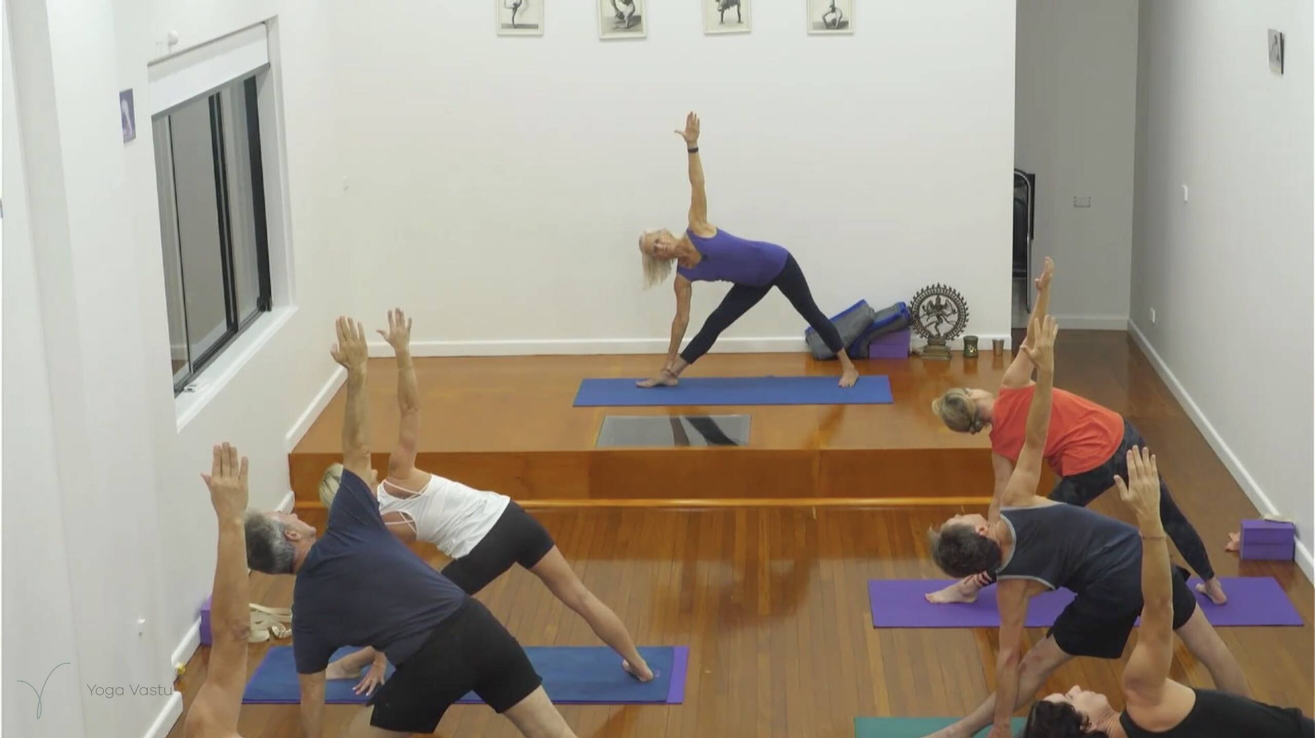 Twisting and Balancing Actions in Standing Poses - Yoga Vastu