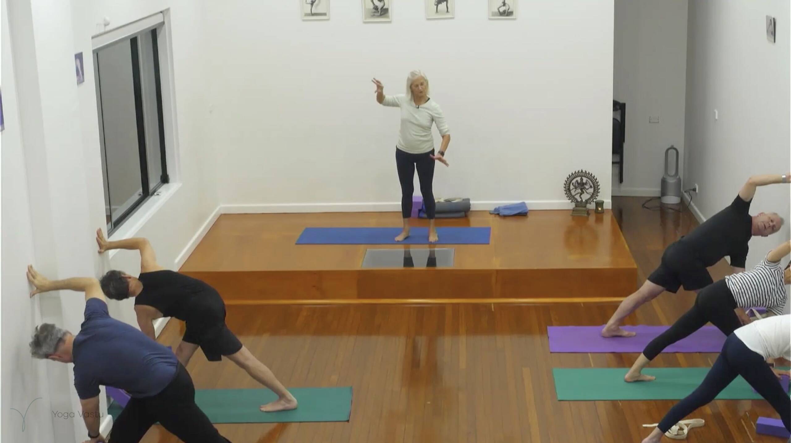 The Wall as a Prop for Enhancing Alignment - Yoga Vastu